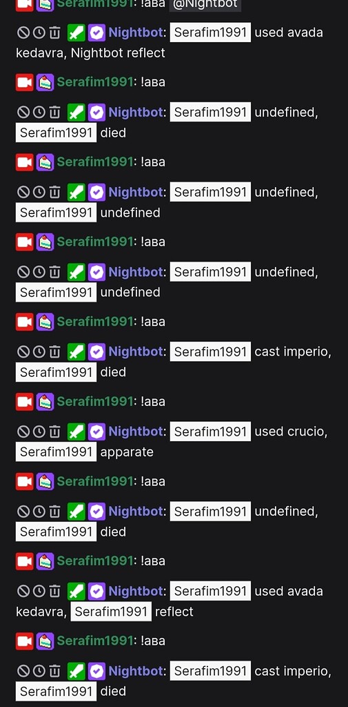 Nightbot sometimes returns undefined or nothing - Nightbot - NightDev ... Nightbot sometimes returns undefined or nothing - Nightbot - NightDev ...